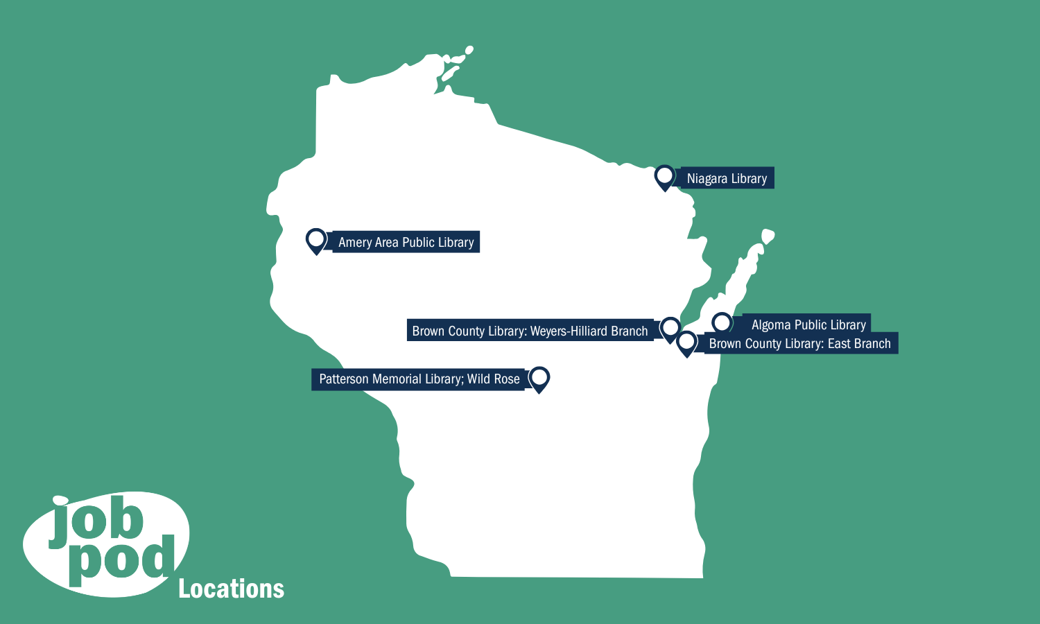 Participating Libraries – JobPod Wisconsin